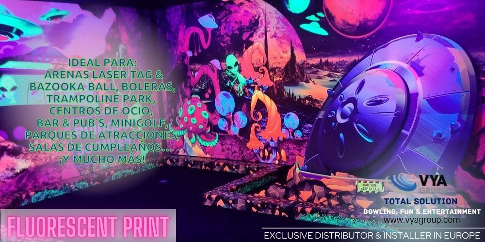 Fluorescent Print - Distribuidores e instaladores exclusivos en Europa